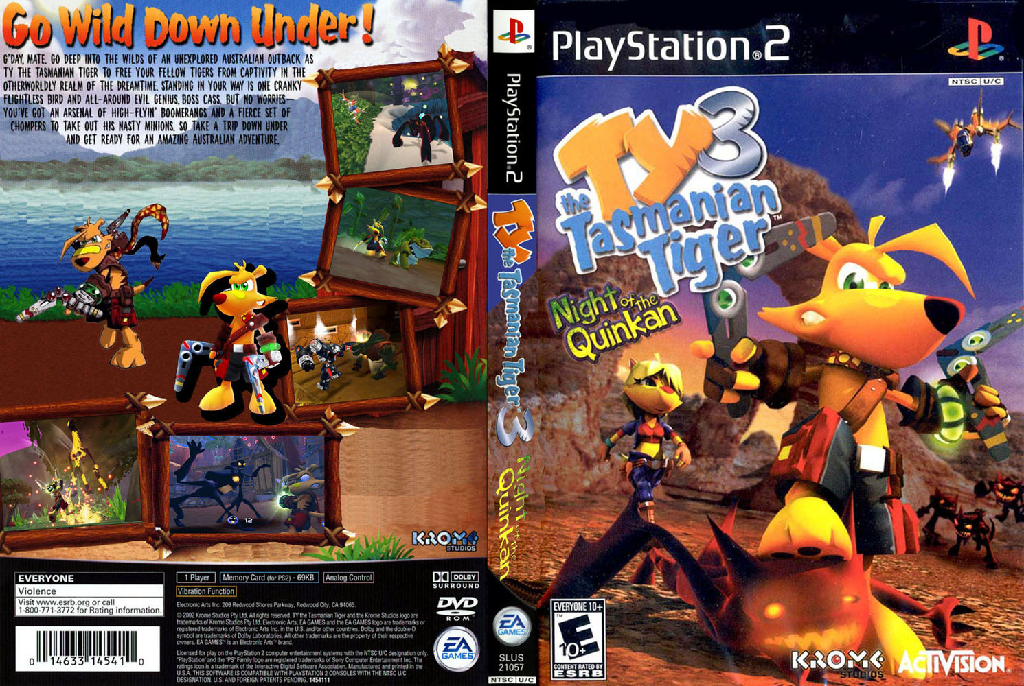 G3 Games: TY 3 THE TASMANIAN TIGER